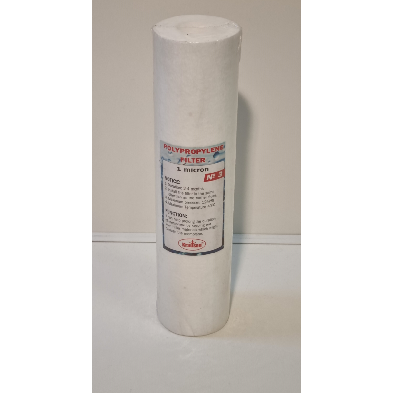 Polypropyleen Filter 10 Inch Krausen Webshop